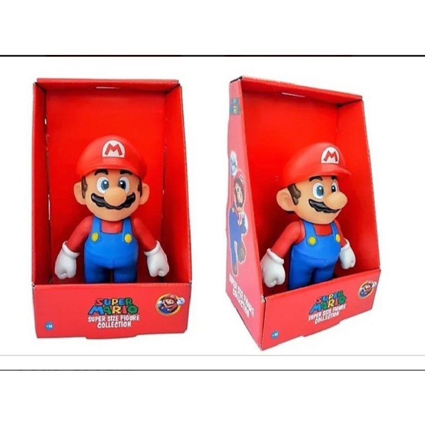 Boneco Super Mario Bros Articulável 23cm Action Figure Colecionável ...
