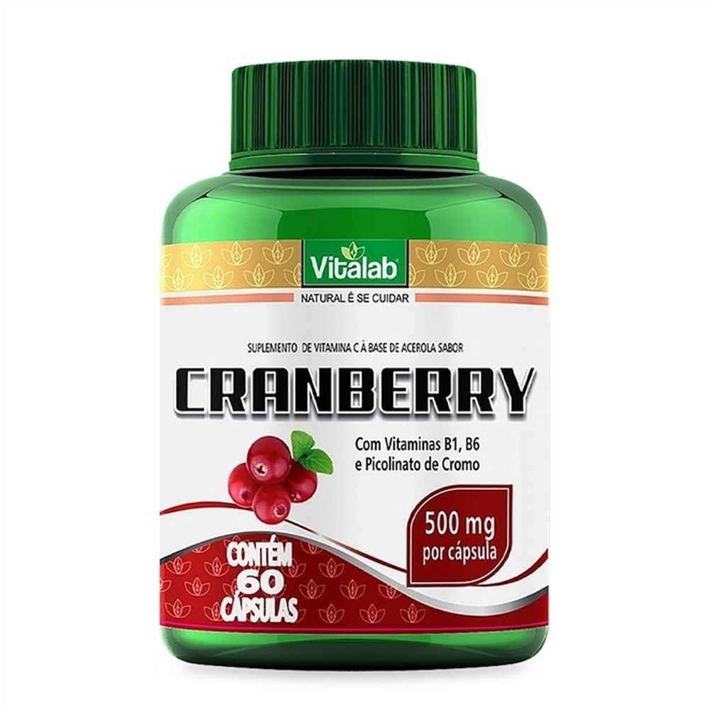 Cranberry Vitalab 60 Cápsulas | Shopee Brasil