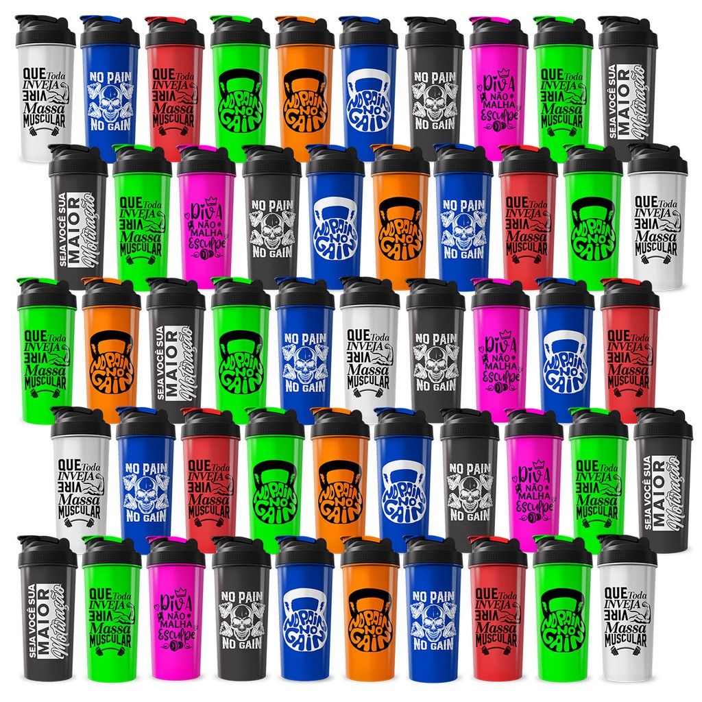 Kit de 50 Shakers de Cocktail Preço de Atacado - Carimbos de Academia e ...