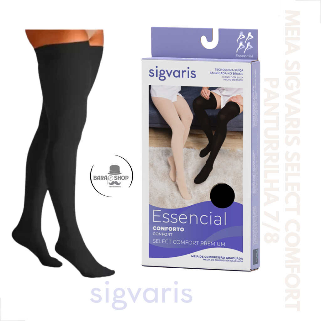 Meia Elástica 20 30 Mmhg 7/8 em Oferta | Shopee 2026