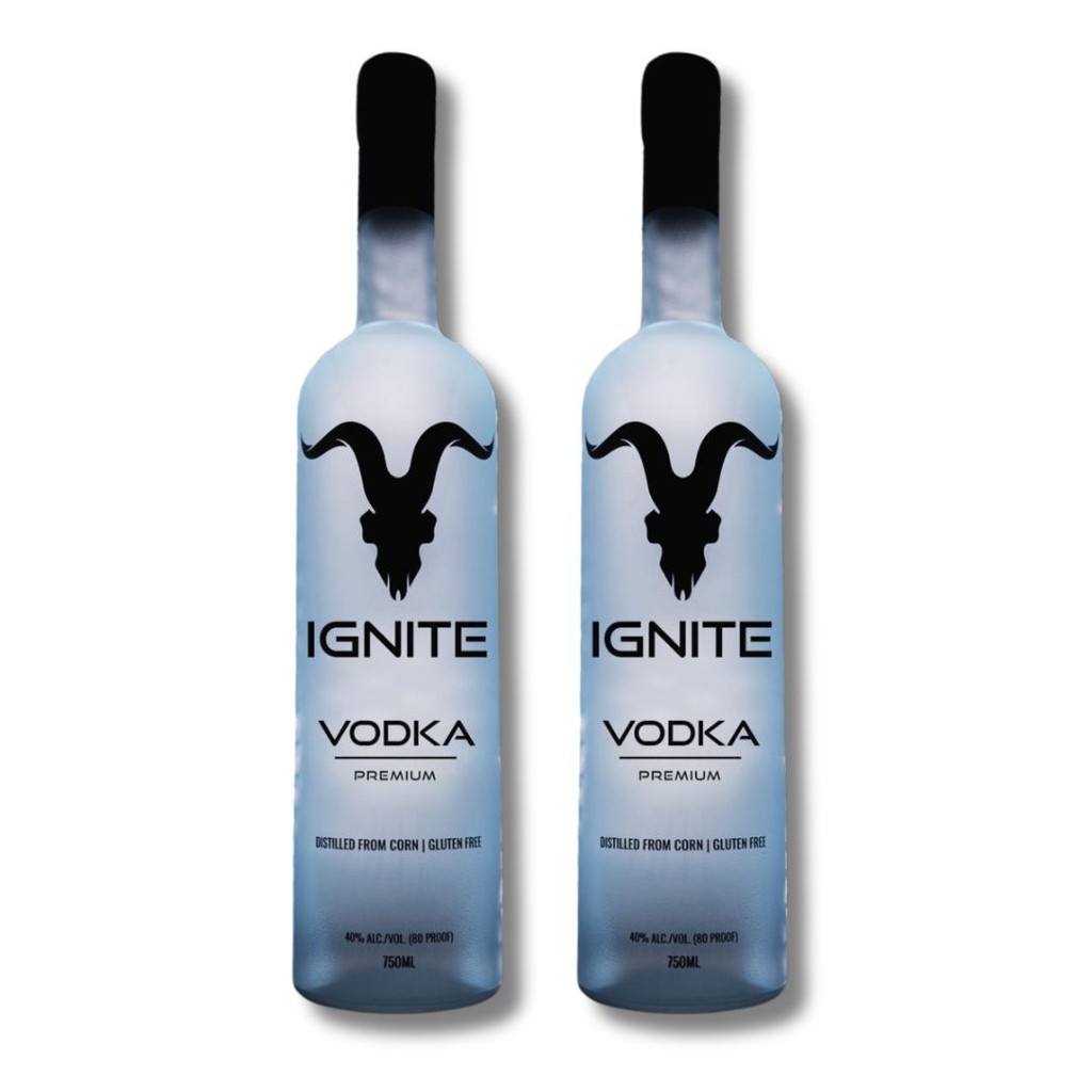VODKA IGNITE 750ml 2 unidades | Shopee Brasil