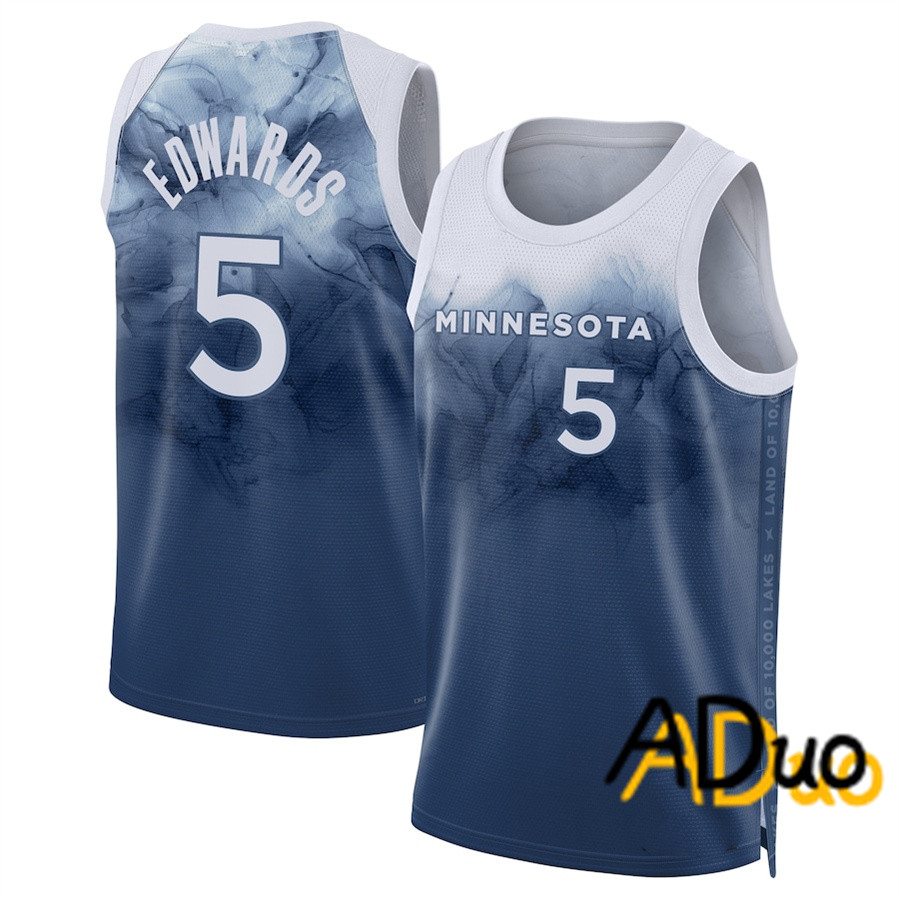 Camisa Prensada A Quente De Basquete Minnesota Timberwolves Anthony ... Camisa Prensada A Quente De Basquete Minnesota Timberwolves Anthony ...
