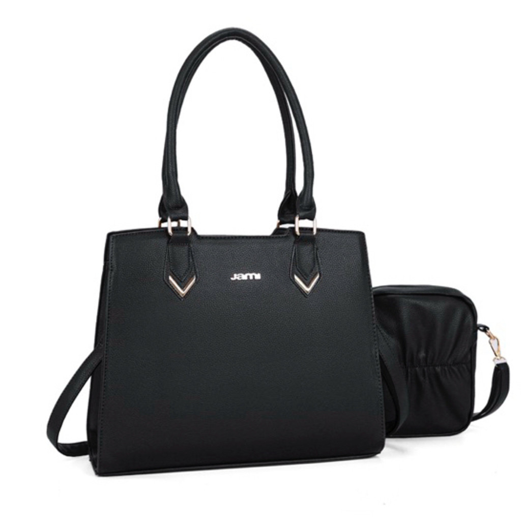 Kit Bolsa Feminina Grande De Ombro e Transversal Feminina De Couro PU ...