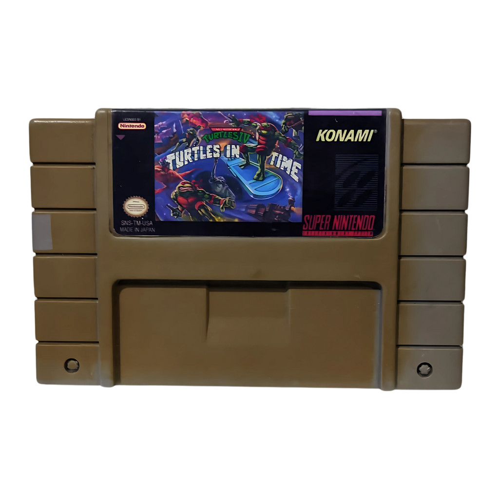 Jogo Turtles IV Turtles in Time Snes | Shopee Brasil