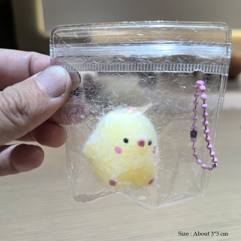 Taba Squishy Feito À Mão Grande Pintinho Amarelo Brinquedo TPR ...