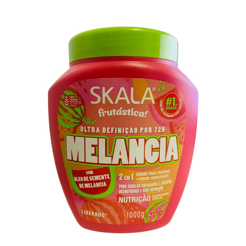 Creme Skala 2 em1 Frangrêcia de Melancia 1kg lançamento Creme para ...