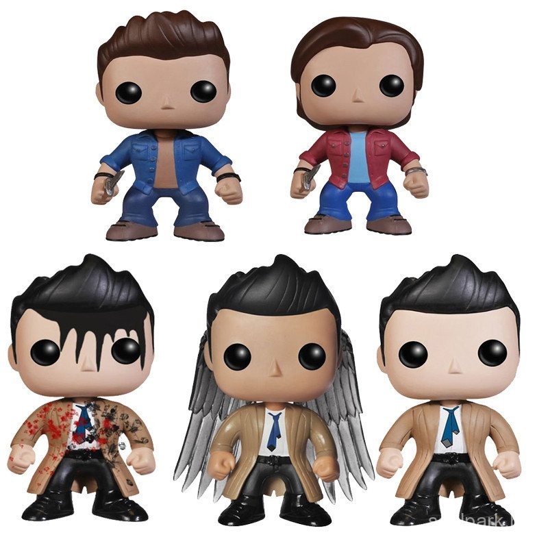 Funko POP Sombrenatural Castiel Sam Dean Action Figure Modelo De ...