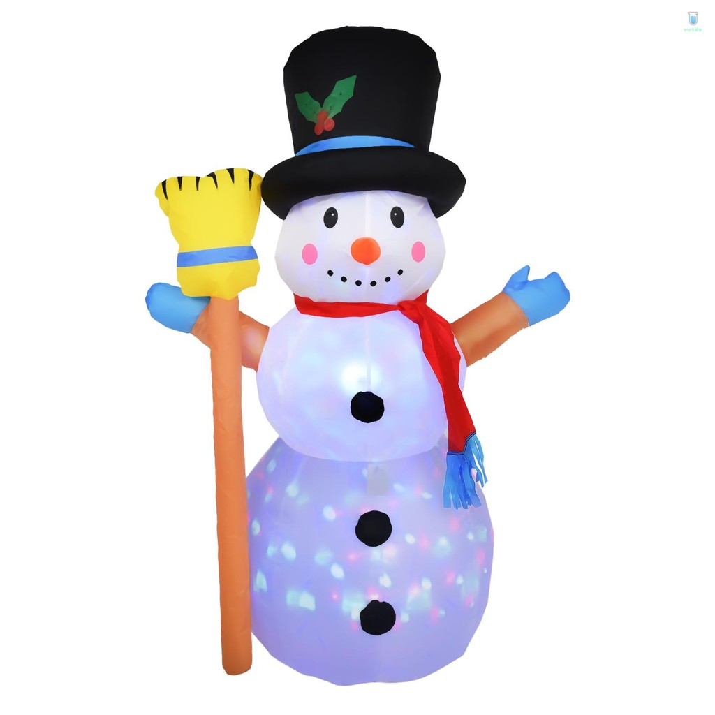 Decorações Ao Ar Livre Infláveis De Natal De 4 Pés Boneco De Neve ...