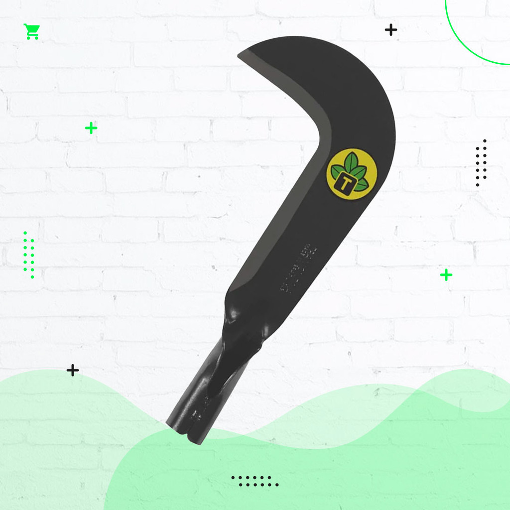 Foice Roçadeira GAVILAN 12" em Aço Sem Cabo | Shopee Brasil