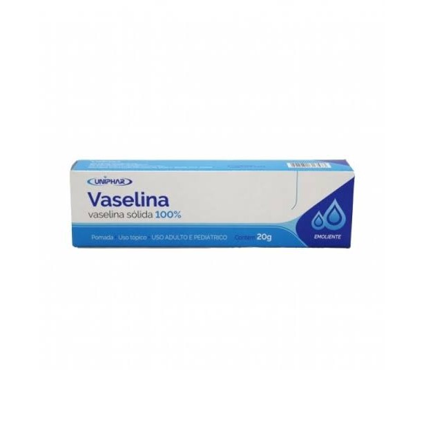 Vaselina Pomada 20g Uniphar | Shopee Brasil
