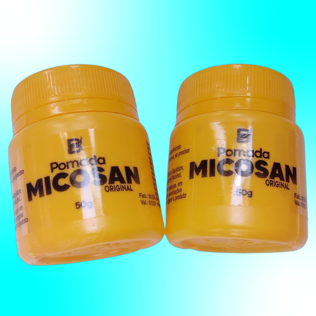 Kit 2 UN Pomada Micosan Original - Para Micoses e Tira de Manchas na ...