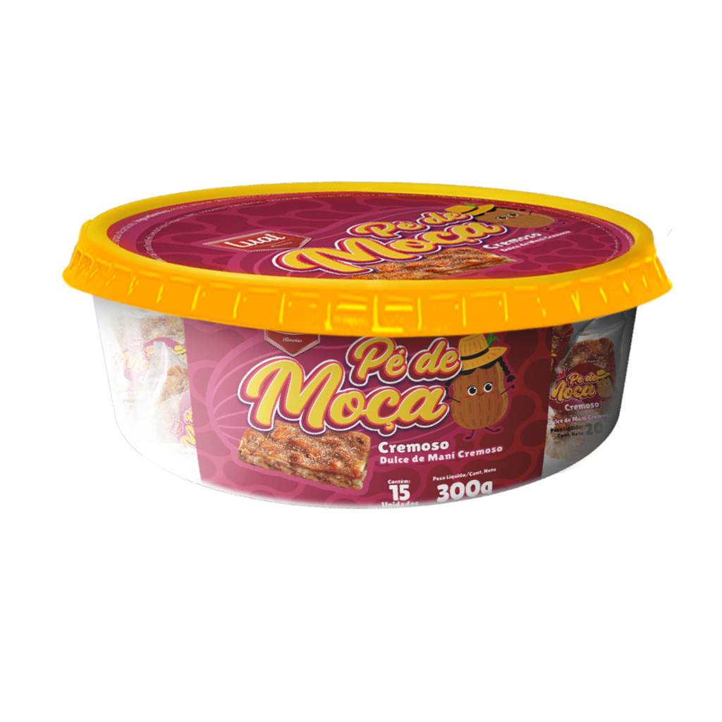 POTE C/15 PE DE MOCA 20G LUAL | Shopee Brasil