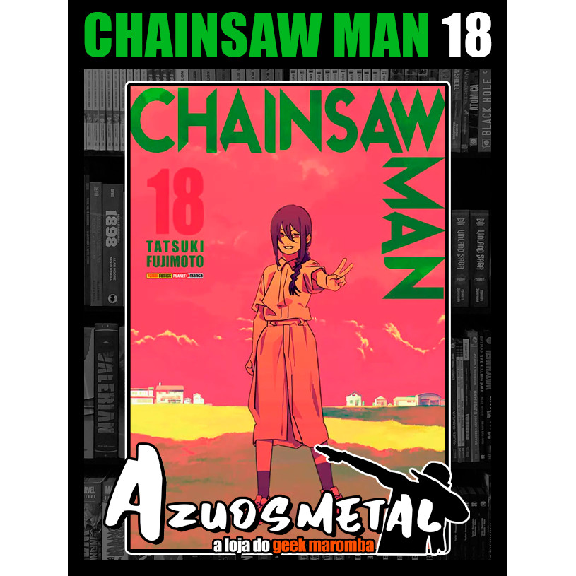 Chainsaw Man - Vol. 18 [Mangá: Panini] | Shopee Brasil
