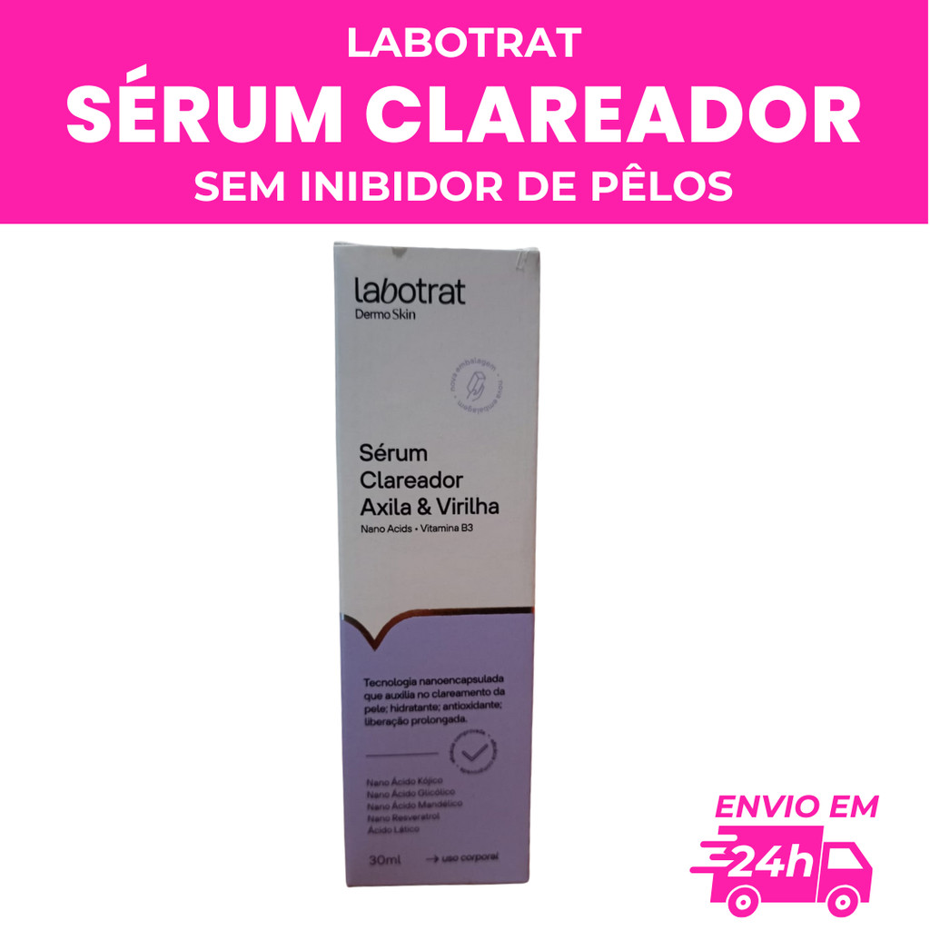 SERUM CLAREADOR AXILA E VIRILHA 30ML LABOTRAT | Shopee Brasil