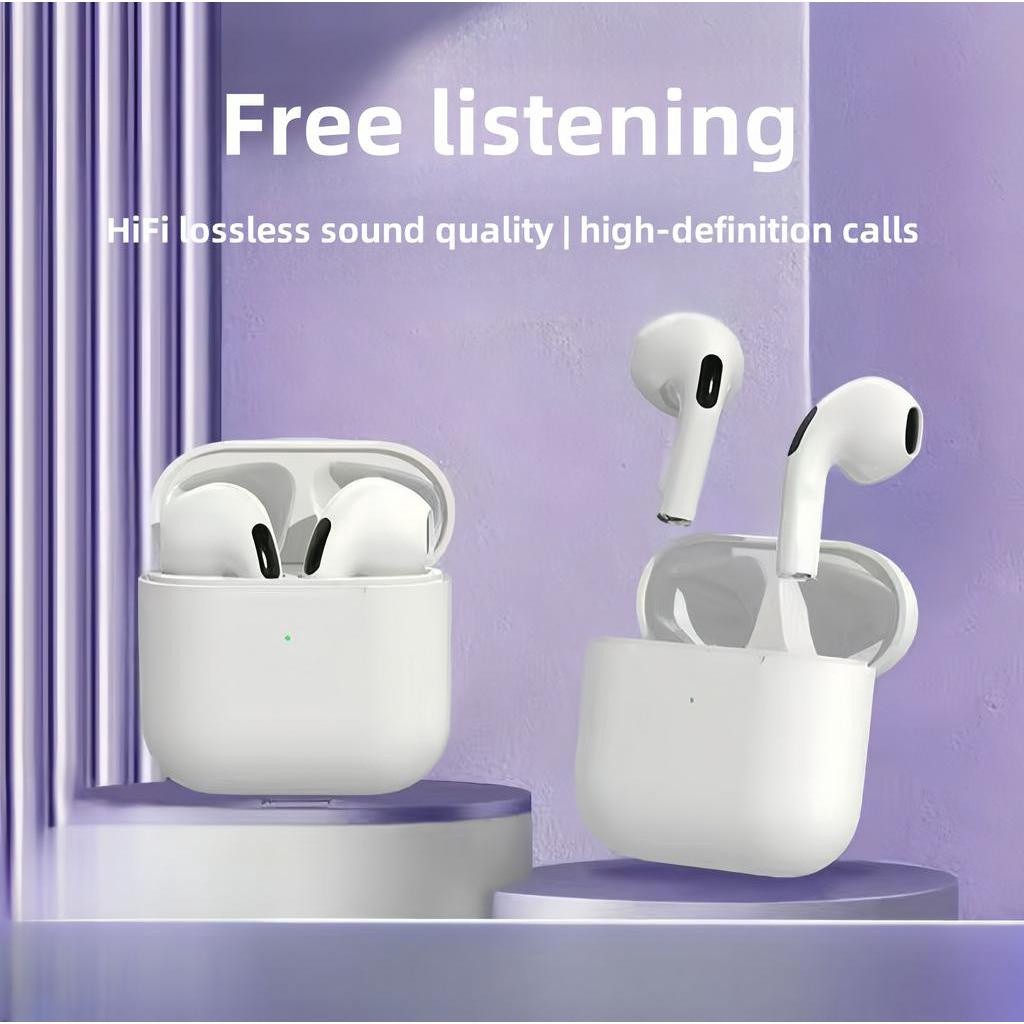 Tws Inpods Pro4, mini fone de ouvido Bluetooth sem fio 5.0 intra ...