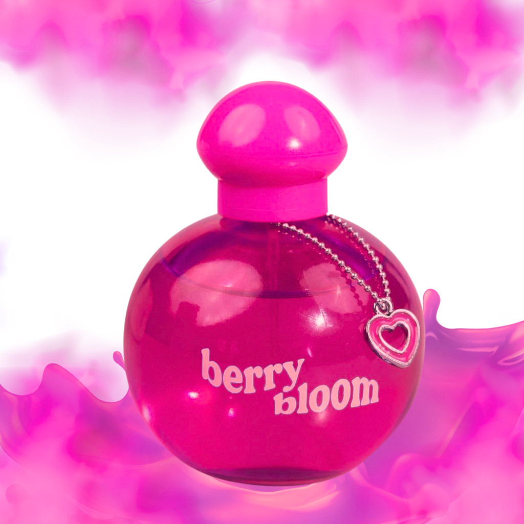 Colônia Perfume Berry Bloom Fragrância Floral Frutal - Melu | Shopee Brasil