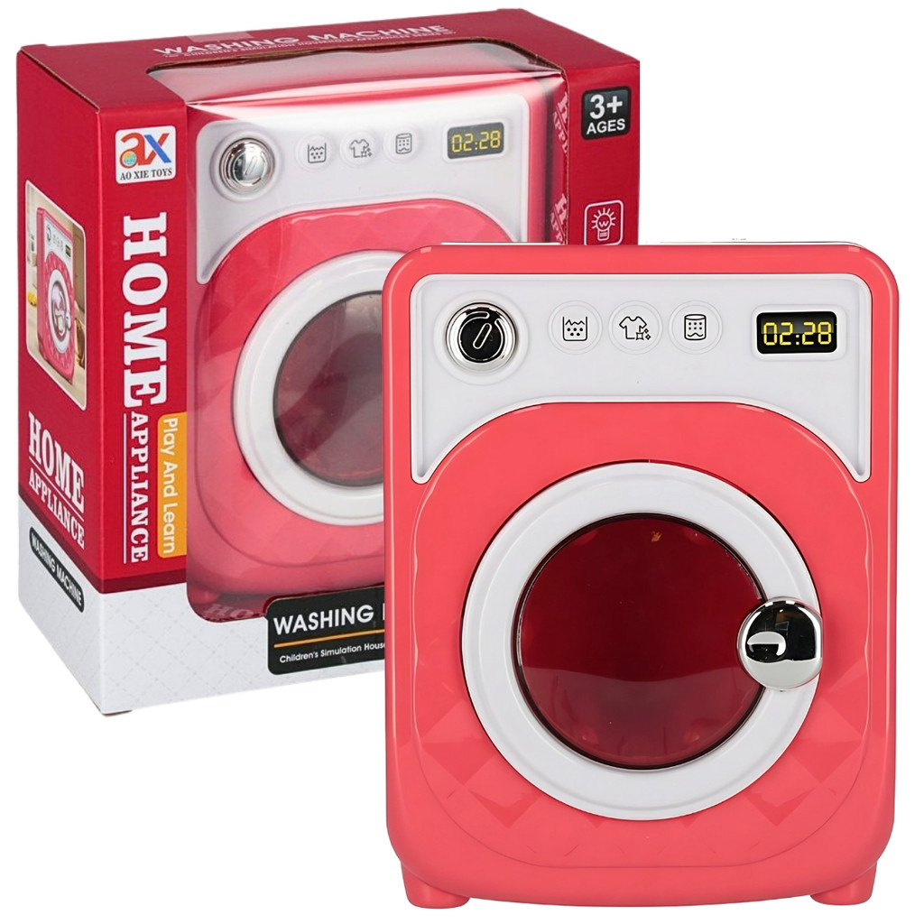 Maquina de Lavar Brinquedo Interativa 360° Som Luz Castela | Shopee Brasil