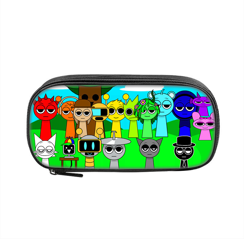 Lápis Sprunki Saco Música Jogo Lápis Estudante Infantil Saco De ...