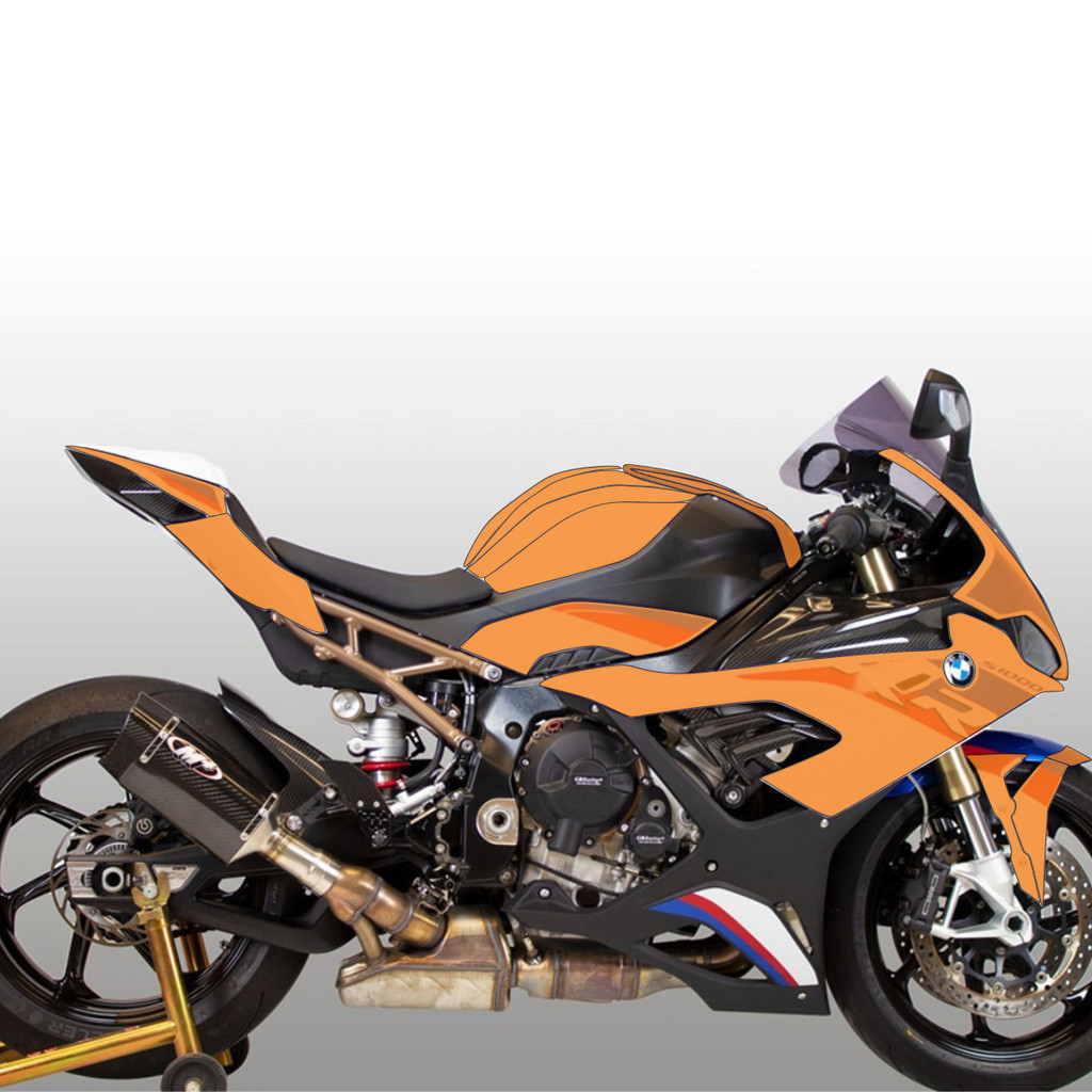 Película PPF Full kit BMW S1000RR 2020 2022 | Shopee Brasil