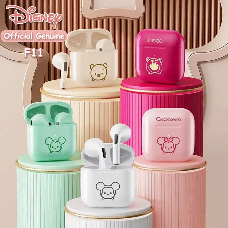 Disney F11 Fones De Ouvido Sem Fio Genuínos Bluetooth 5.3 , Estéreo ...