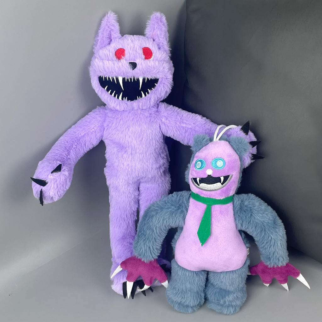 Smiling Critters Poppy Playtime 2 New Doll Purple Cat Plush Toy ...