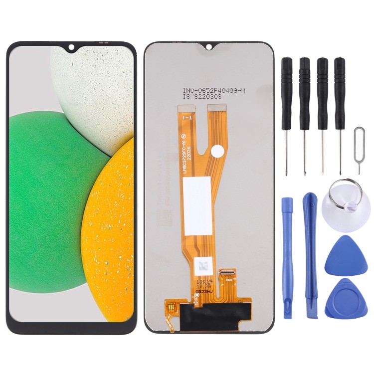 Envio No Mesmo Dia Tela LCD Original Para Samsung Galaxy A03 Core Com Conjunto Completo De ...