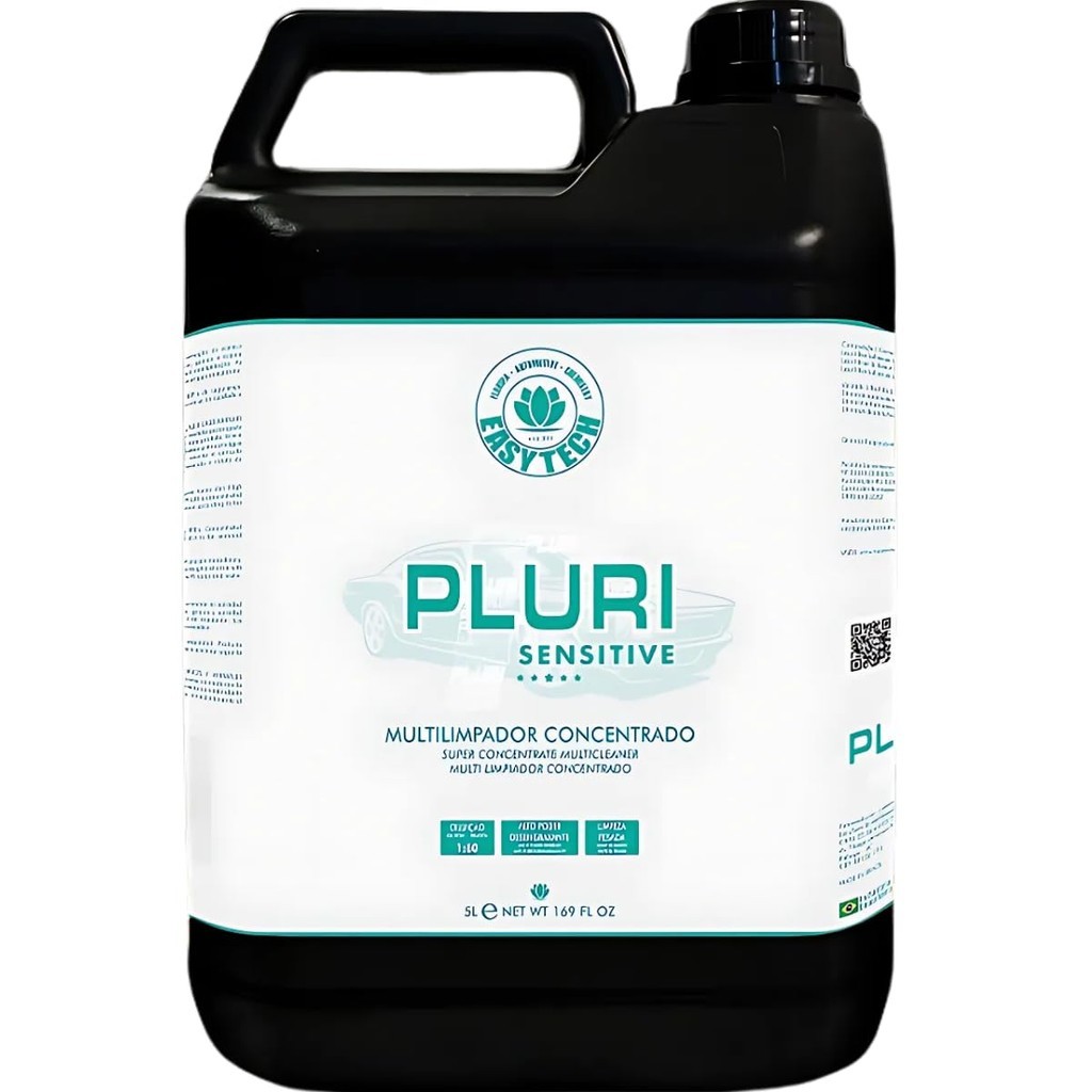 Pluri Sensitive Concentrado 5l Limpeza Banco Sofa Easytech | Shopee Brasil
