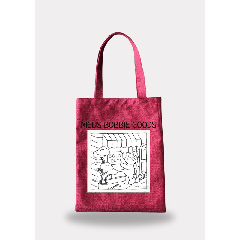 Bobbie Goods, Ecobag pra você personalizar do seu jeito! Envio imediato. | Shopee Brasil