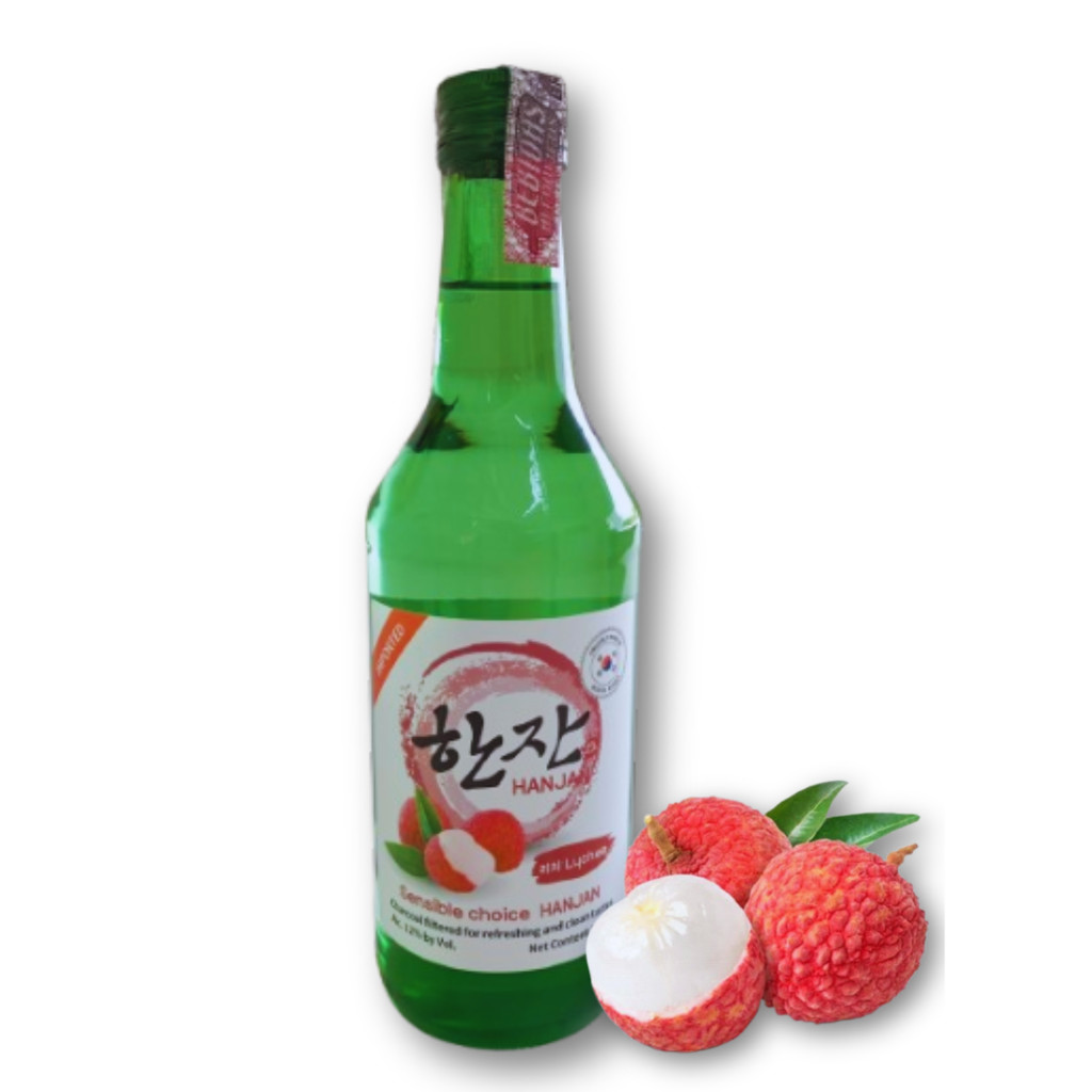Soju Coreano de Lichia Hanjan Original Importado 375ml | Shopee Brasil