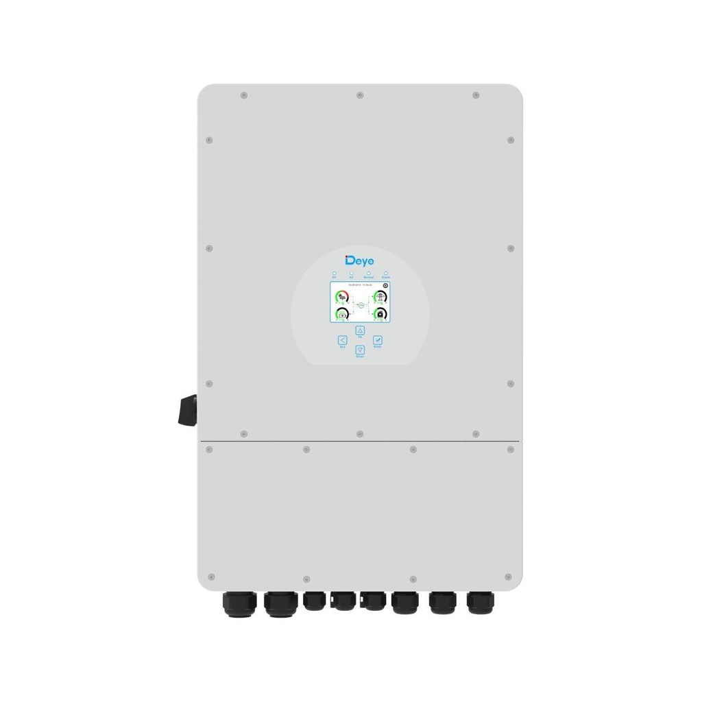 Inversor Solar Hibrido 8kw 2MPPT Bifásico 110v 220v com AFCI Deye ON ...