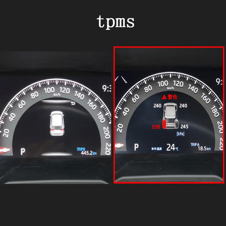 Para Toyota Rav4 2019-2023 Carro Inteligente TPMS Sistema De ...