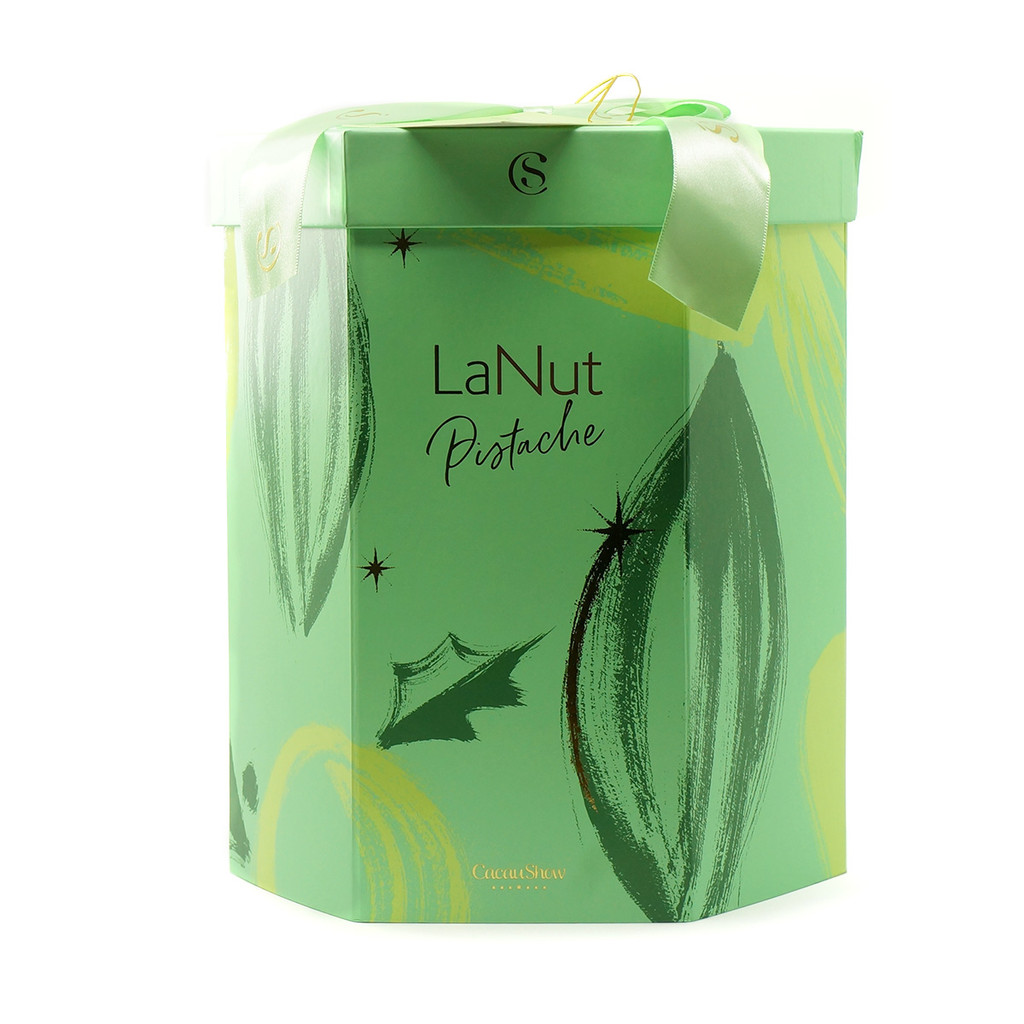 Panettone Premium Fondue Pistache Lanut 800g Cacau Show | Shopee Brasil