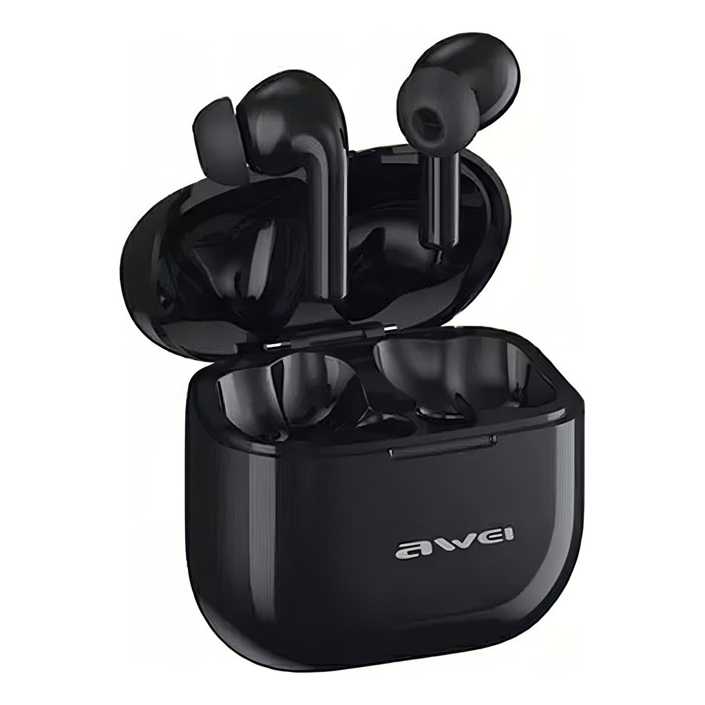 Fone De Ouvido Awei T1 Pro Sem Fio Bluetooth 5.3 Tws Gamer Cor Preto ...