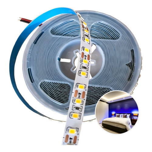 Fita Led Para Perfil Iluminação Casa 120 Leds/m 5 Metros | Shopee Brasil