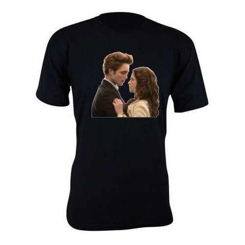 Camiseta camisa estampa CREPUSCULO EDWARD E BELLA basica unissex manga ...
