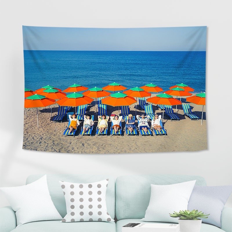 BTS butter conceito de foto de parede Pano de impressão digital de ...