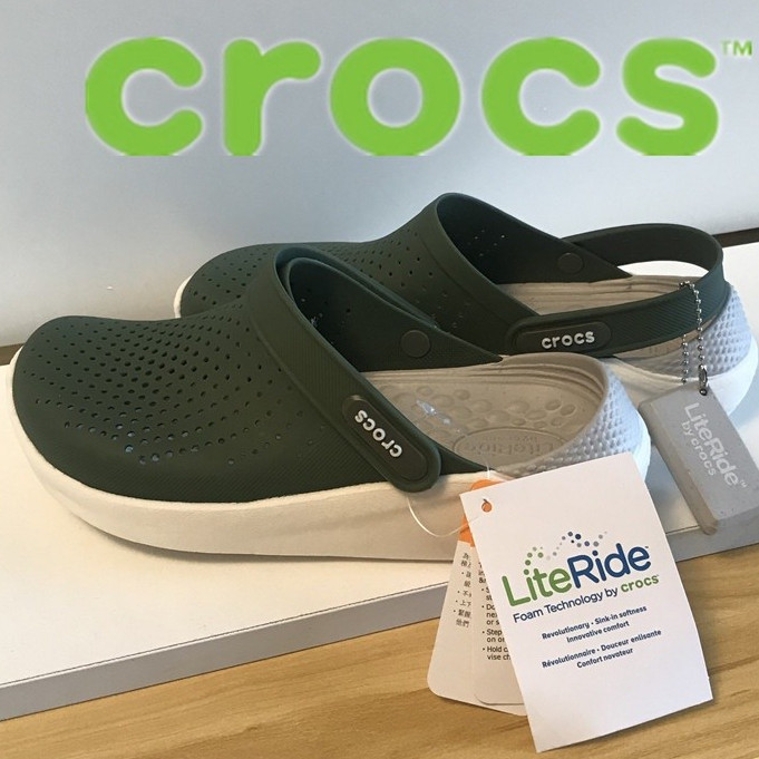 Crocs Lite Ride Personalidade De Praia Estilo Casal Casuais Para ...