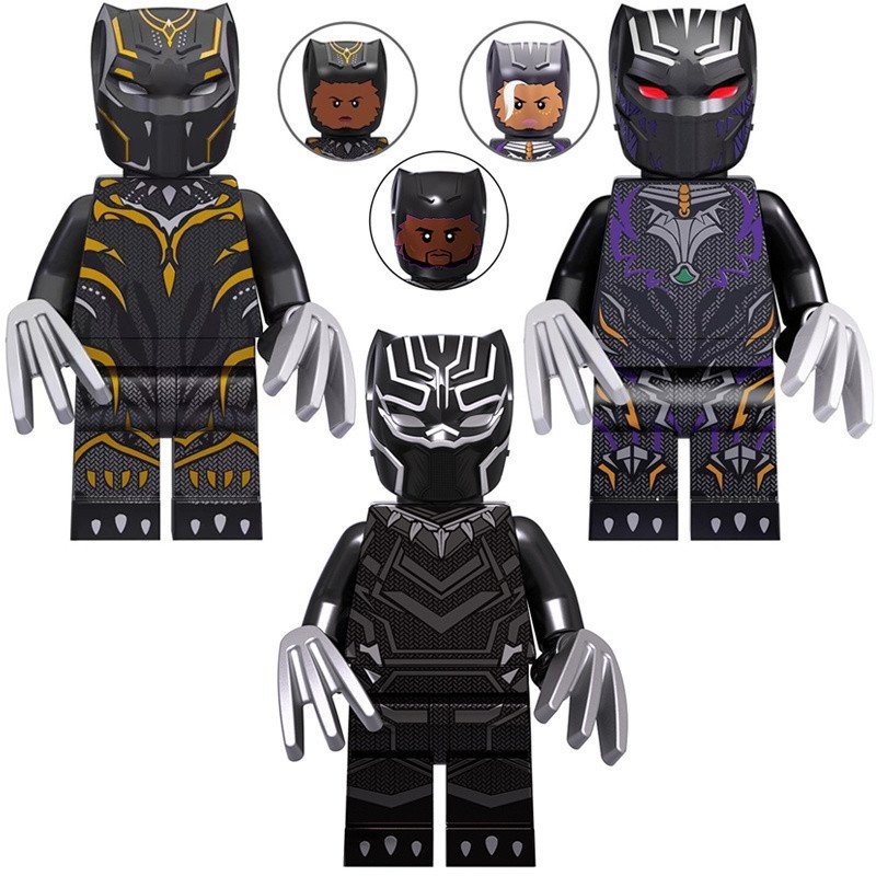 Compatível com LEGO Super Heroes Pantera Negra 2 Wakanda Forever MOC ...