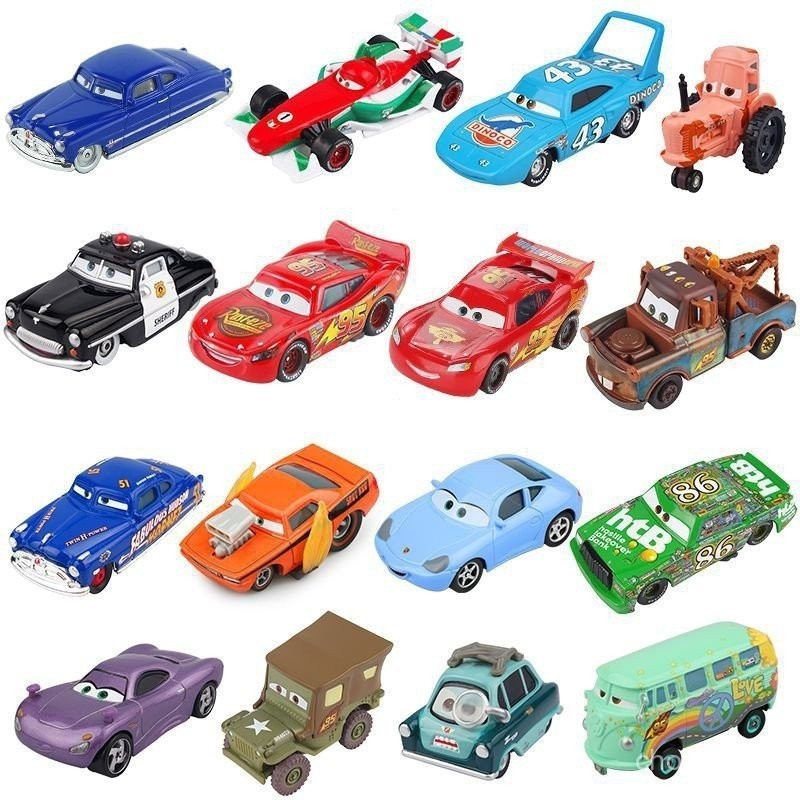 (Estoque pronto) Disney Pixar Carros 2-3 Relâmpago McQueen Matt Jackson ...