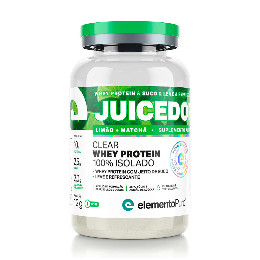 Elemento Puro Juicedop Monodose 12g (Whey Protein Isolado Com Aspecto ...