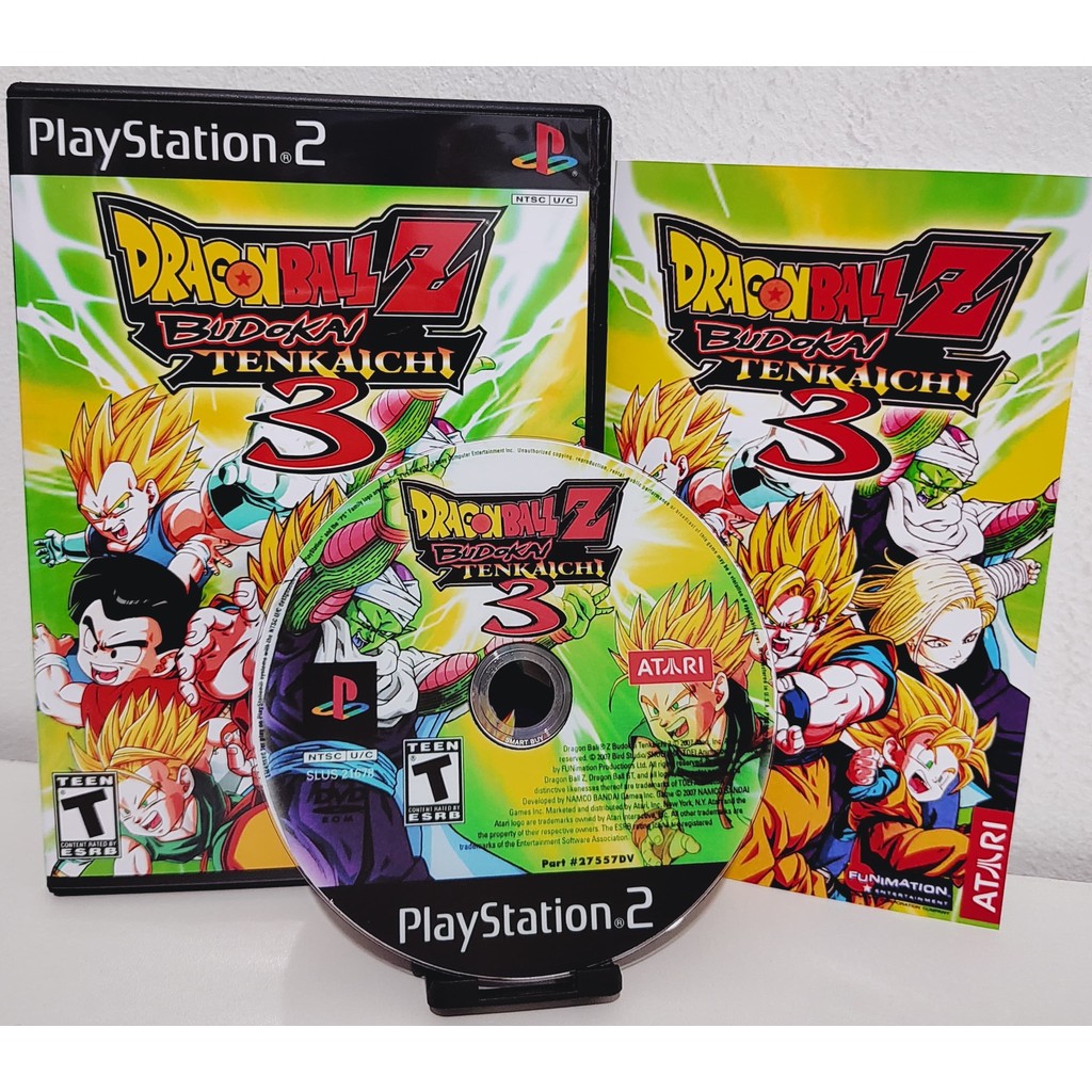 Dragon Ball Z Budokai Tenkaichi 3 / PS2 | Shopee Brasil