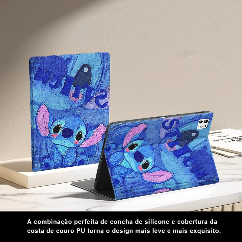 Capa Capinha Com Suporte de Caneta para Tablet Ipad mini Air 4 5 3 6 11 ...