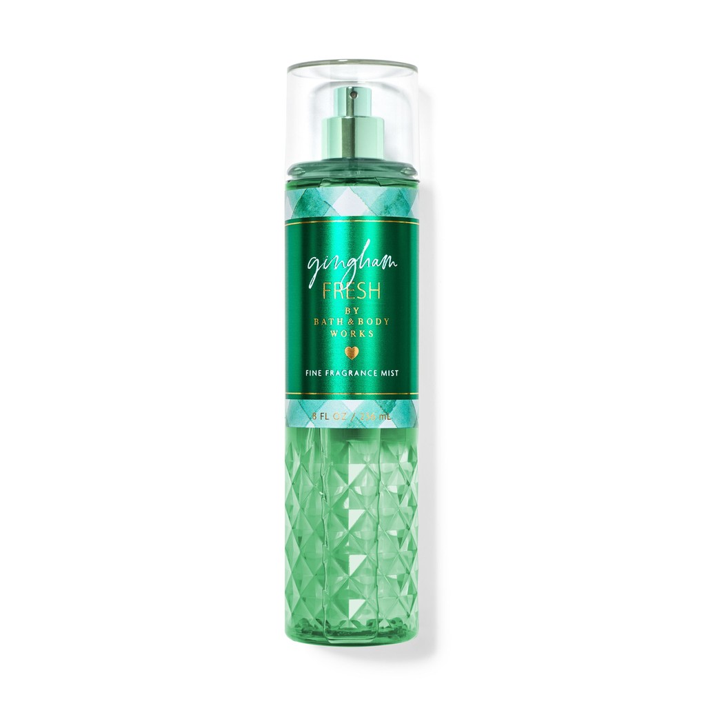 Body Splash Bath & Body Works Gingham Fresh 236ml | Shopee Brasil