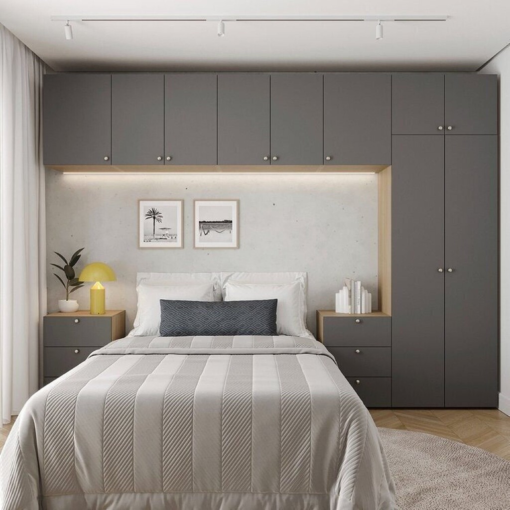 Guarda Roupa 8 Módulos 10 Portas 6 Gavetas Frame Cabecasa ...