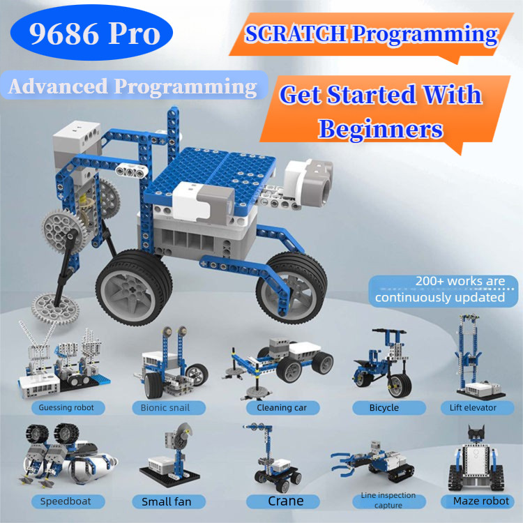 9686 Pro STEAM 2 1 zero Robô lego Alto Nível Programação Profissional ...