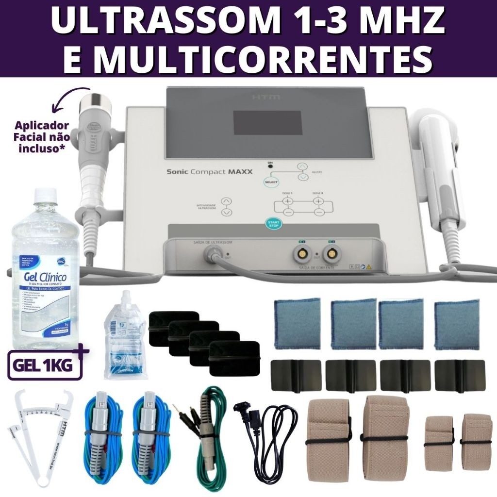 Sonic Compact Maxx HTM Ultrassom e Multicorrents-2 Canais | Shopee Brasil
