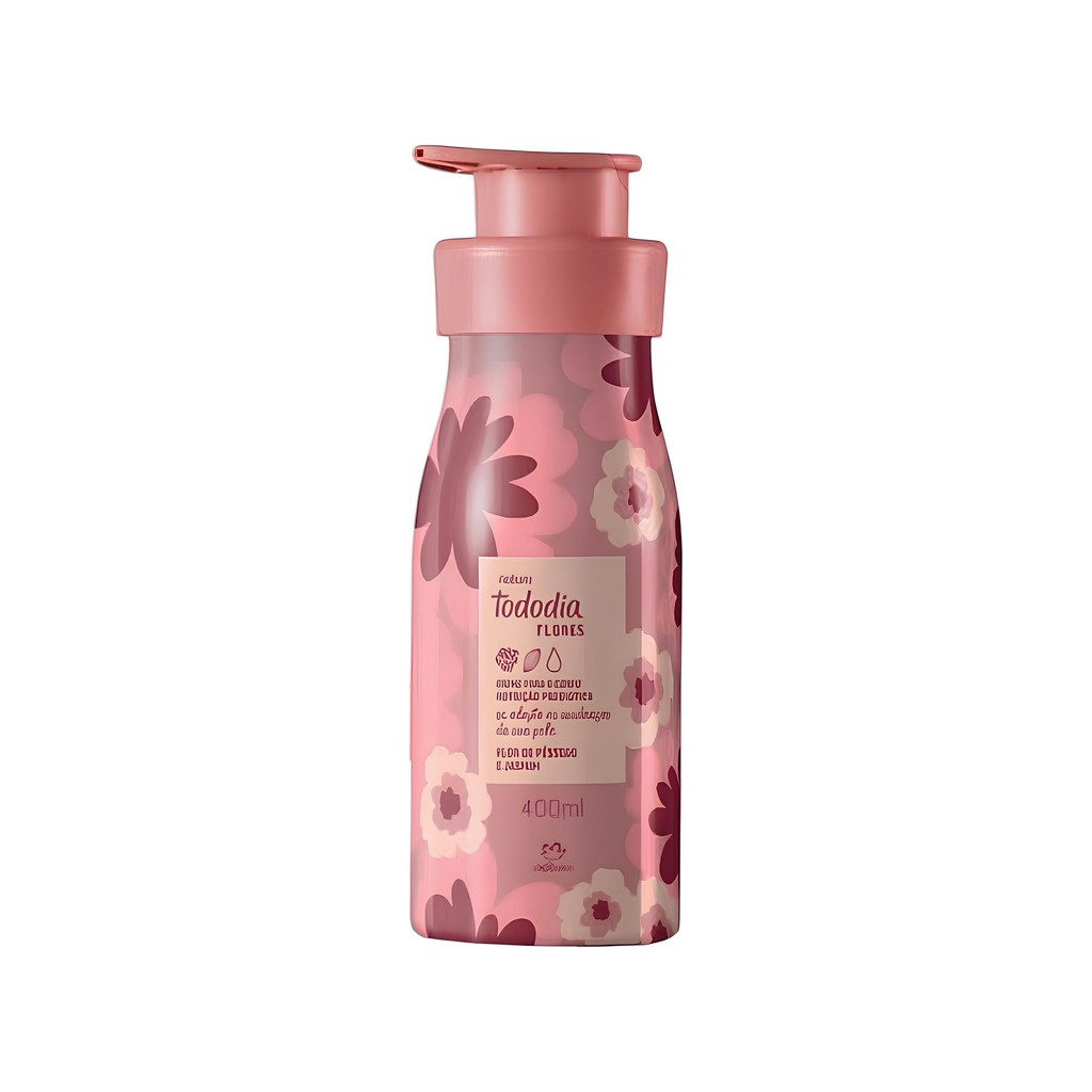 Creme Hidratante Corporal Tododia Flor de Pêssego e Jasmim 400ml | Shopee Brasil