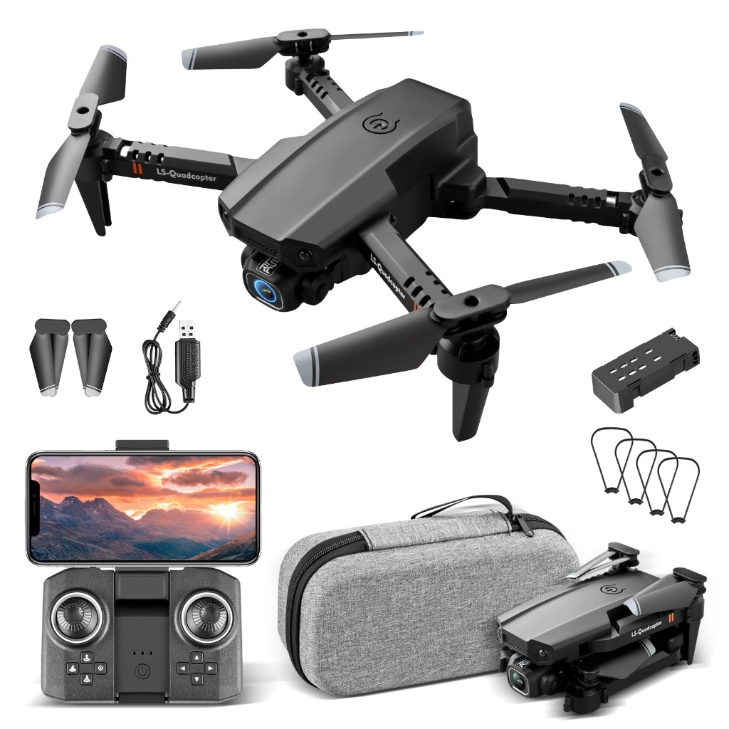 Drone XT6 Profissional 4K HD Câmera WIFI Mini RC Quadcopter | Shopee Brasil