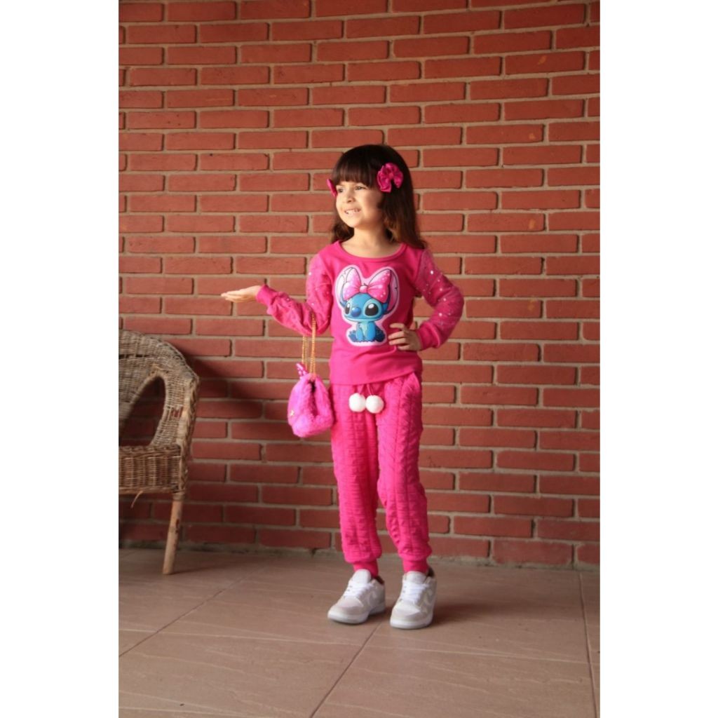 Kit Completo Blogueirinha Lilo & Stitch Look 2025 – Moda Inovadora ...