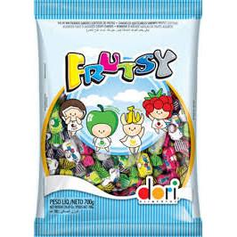 Bala Frutsy Sortida Dori 600g | Shopee Brasil